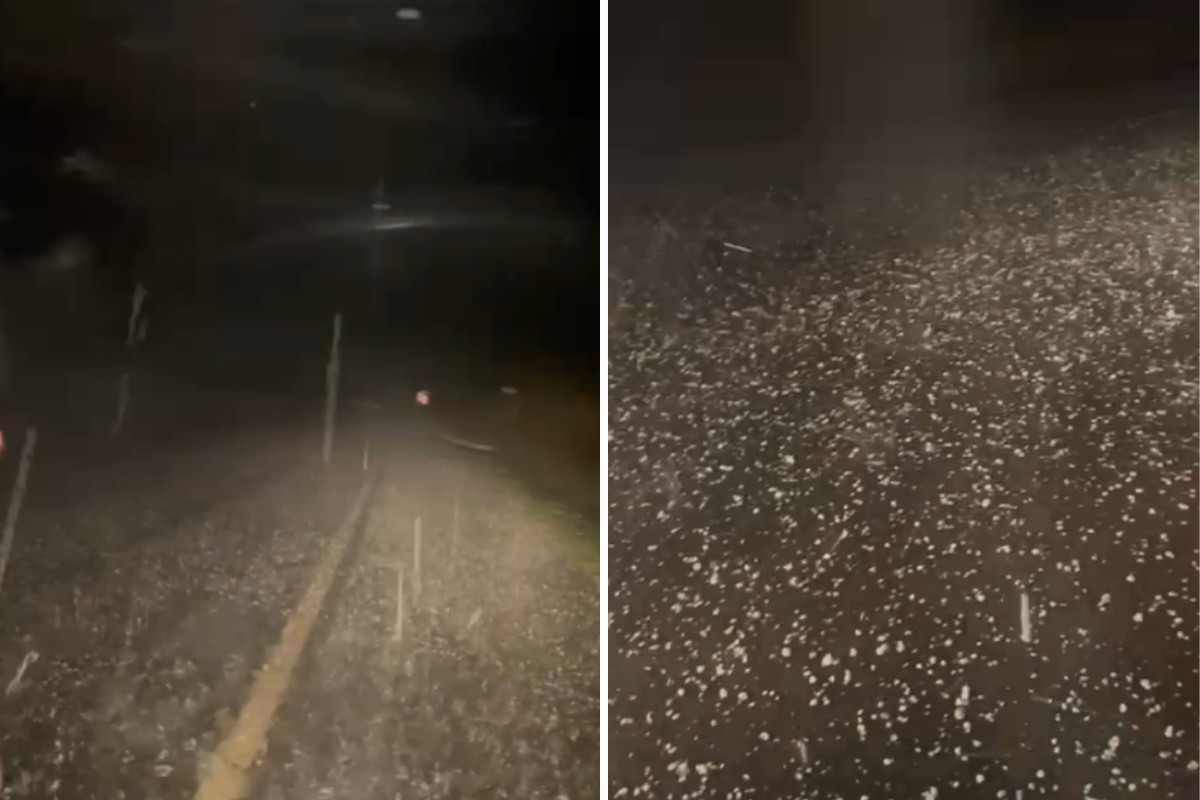Chuva de granizo atinge cidades do Oeste Paulista | G1