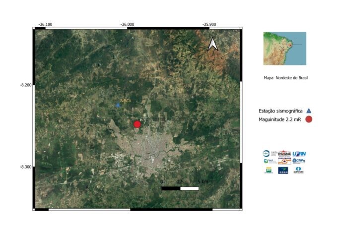Tremor de terra de magnitude 2.2 é registrado em Caruaru | G1