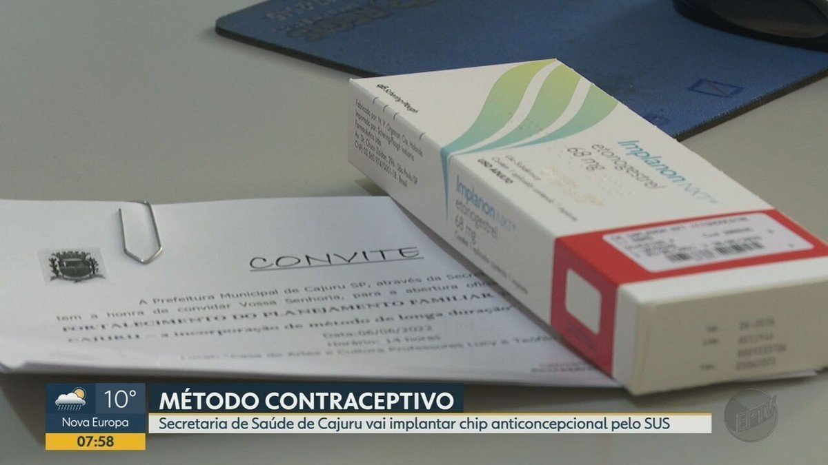 Cajuru começa a aplicar chip anticoncepcional de graça em mulheres ...