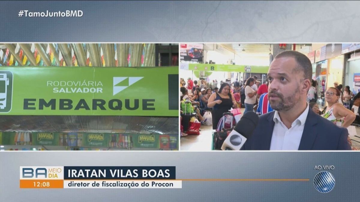 Procon-BA realiza operação no Terminal Rodoviário de Salvador ...