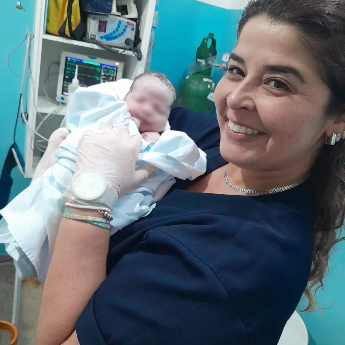 Pela primeira vez, parto normal é realizado em unidade de saúde de ...