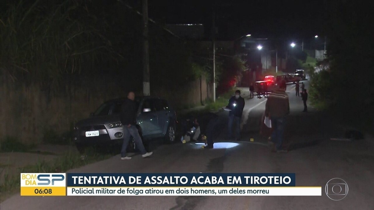 Policial De Folga Reage A Assalto Troca Tiros Com Criminosos E Mata Um