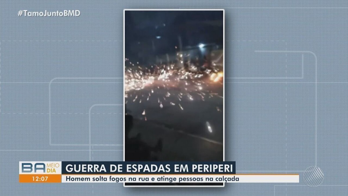 Moradores do bairro de Periperi registram guerras de espadas; assista o ...