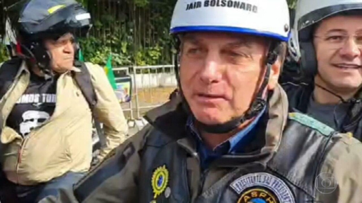 Bolsonaro participa de passeio de moto com apoiadores em São Paulo ...