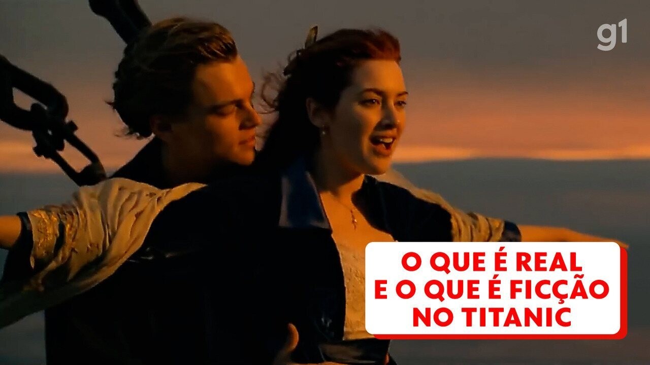 'Titanic': o que é real e o que é ficção no filme de James Cameron? | G1