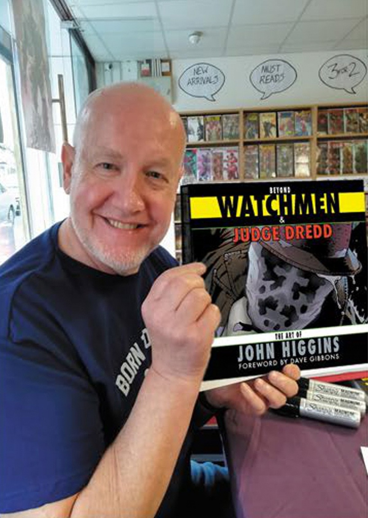 Colorista de 'Watchmen' e 'A Piada Mortal', inglês John Higgins é ...