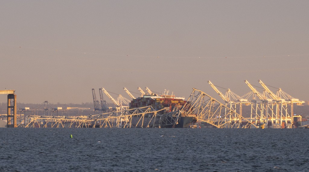 Imagens de satélite mostram estrago em ponte atingida por navio nos EUA ...
