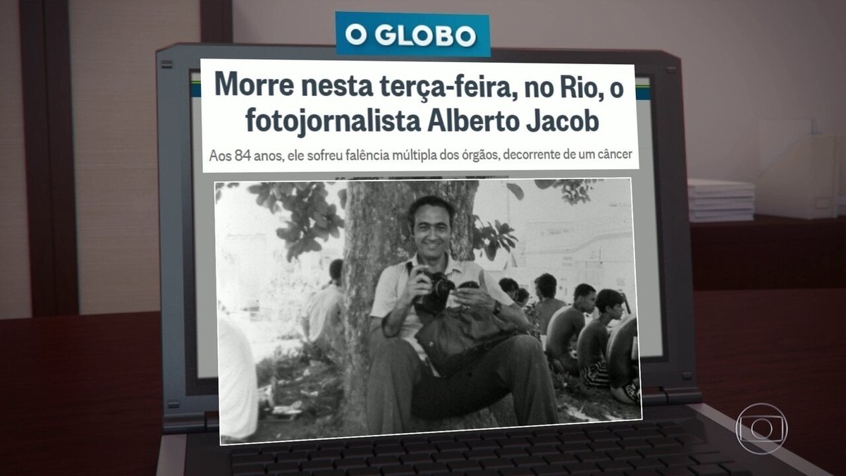 Morre o fotojornalista Alberto Jacob | Rio de Janeiro | G1