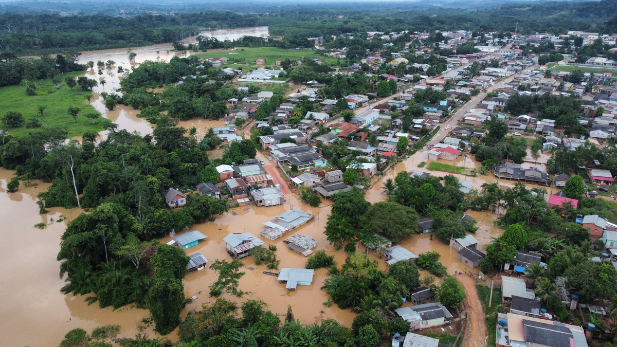 Enchente no Acre: Governo decreta emergência em 17 cidades por causa de ...