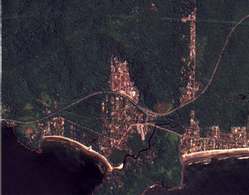 Inpe utiliza satélite para gerar imagens das áreas atingidas por ...