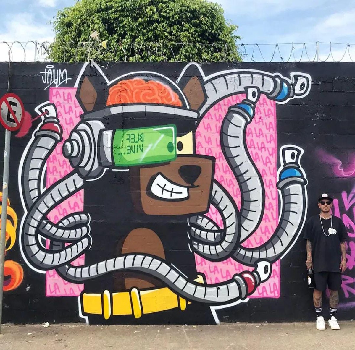 'La La La Dog' completa 10 anos desde primeira aparição em muros de ...