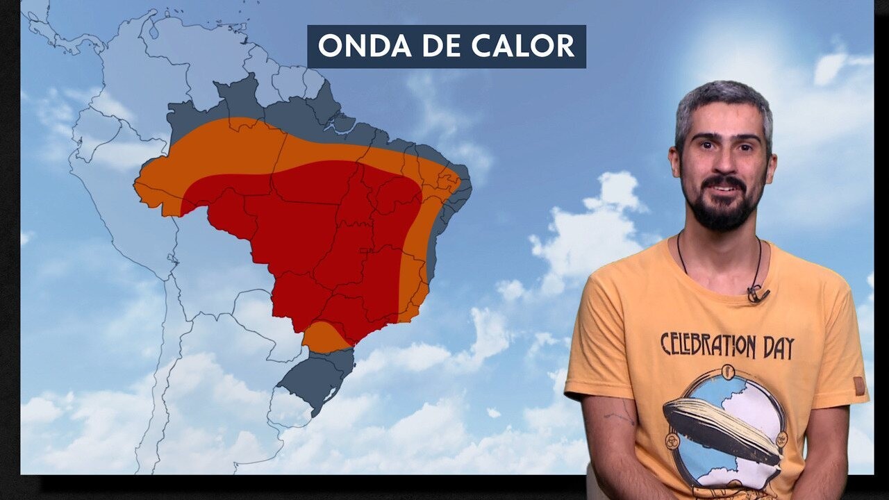 'Altamente atípico': meteorologista explica causas e duração da onda de ... 'Altamente atípico': meteorologista explica causas e duração da onda de ...