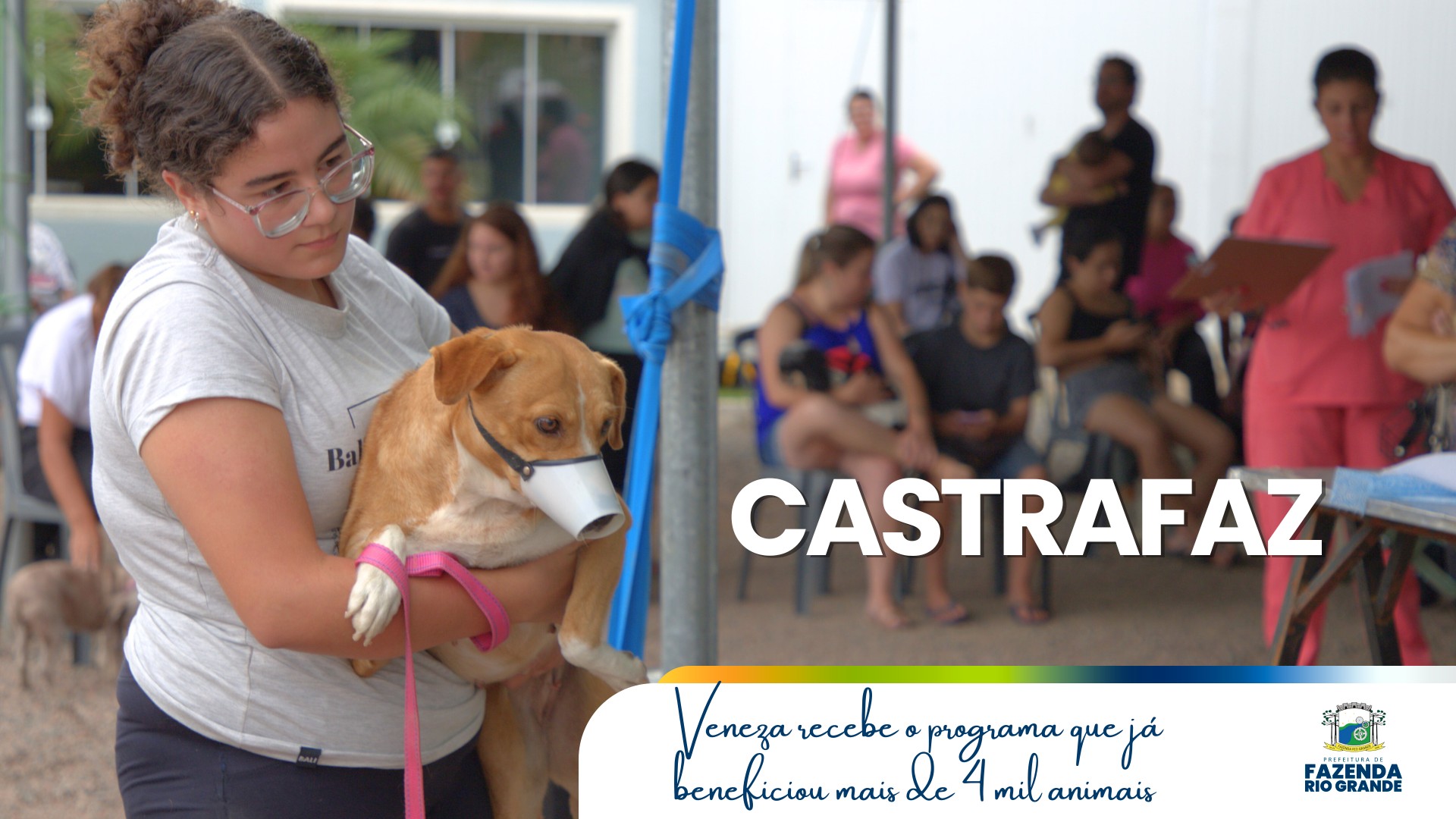 Programa CastraFaz chega ao bairro Veneza e atende mais de 400 animais | G1