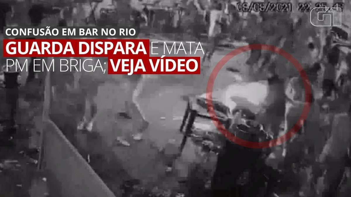 VÍdeo Câmera Registra Briga Que Terminou Com Pm Assassinado Por Guarda