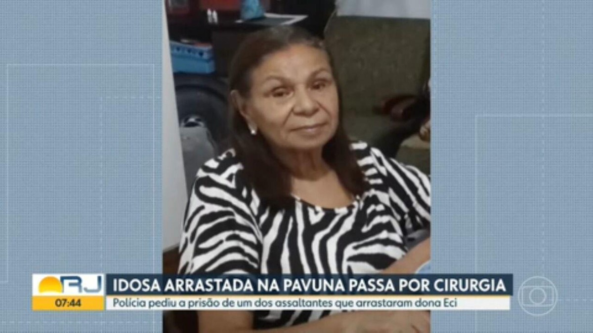 Polícia pede à Justiça prisão de suspeito de arrastar idosa presa a ...