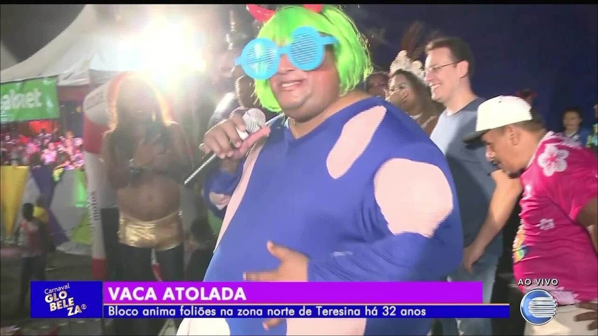 Bloco Vaca Atolada comemora 33 anos de história e tradição nas ruas da ...