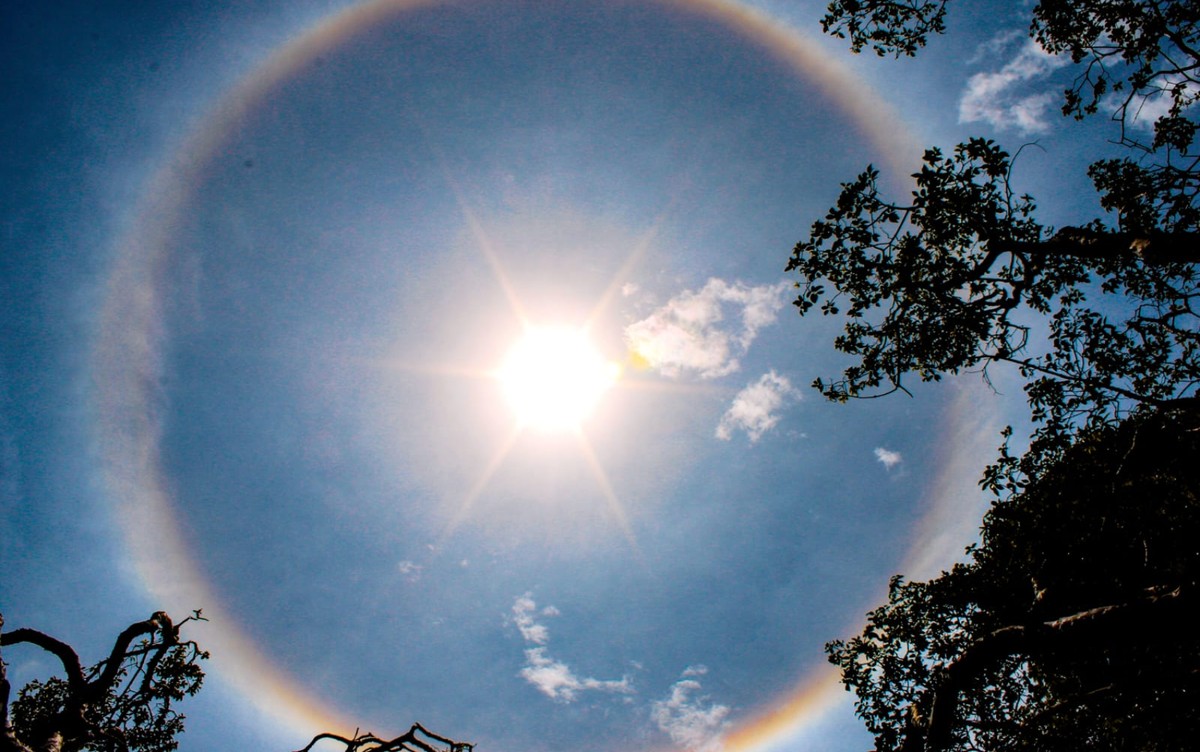 Halo Solar impressiona moradores em Goiás; entenda o fenômeno | Goiás | G1