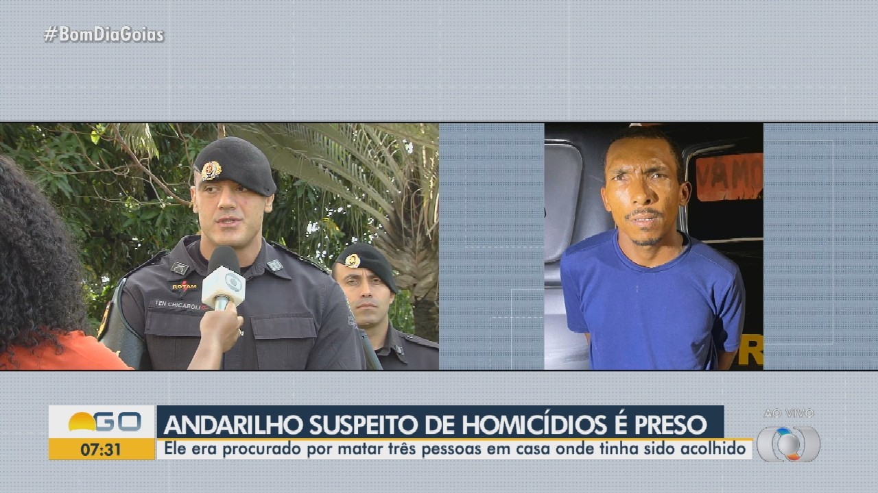 Andarilho suspeito de matar 10 pessoas é preso em Goiás, diz polícia ... Andarilho suspeito de matar 10 pessoas é preso em Goiás, diz polícia ...