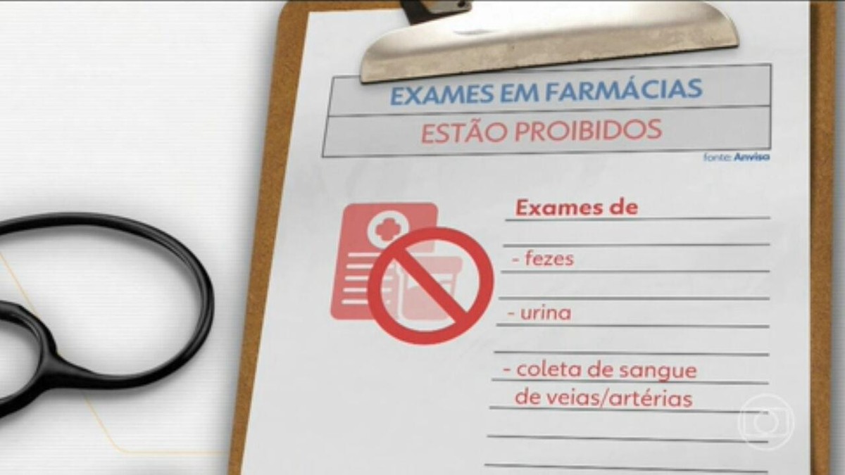 Farmácias podem fazer exames de análises clínicas; veja lista | Saúde | G1
