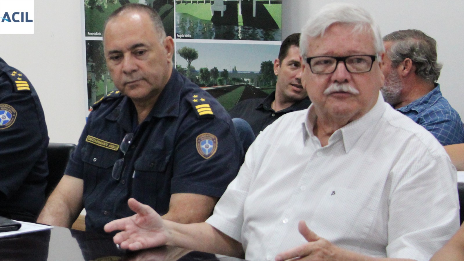 Presidente da ACIL destaca compromisso com segurança pública em reunião ...