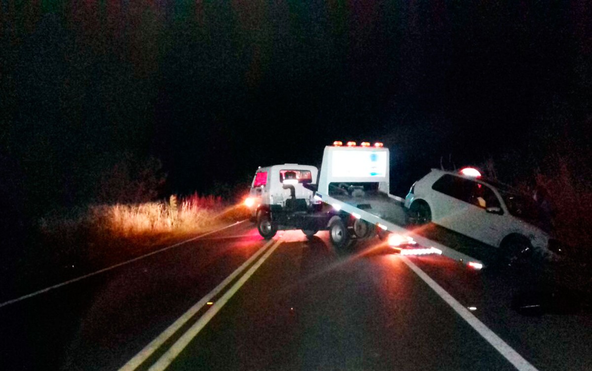 Carro sai da pista, capota e motorista sai ileso de acidente na Bahia | Bahia | G1