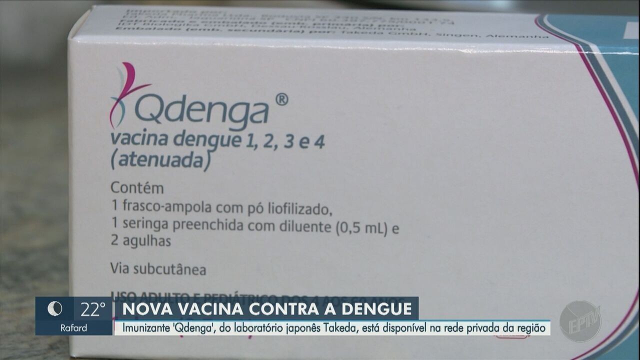 Clínicas de Campinas começam a aplicar a Qdenga, nova vacina contra ...