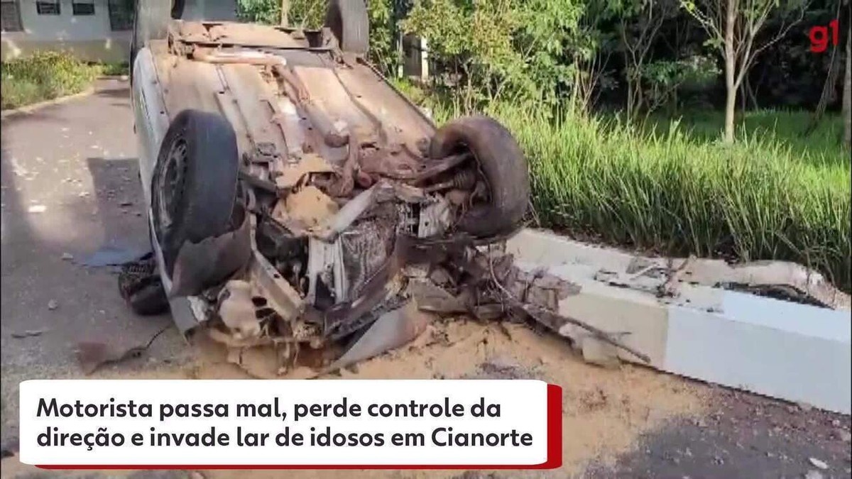 Motorista Passa Mal Perde Controle Da Direção E Invade Lar De Idosos