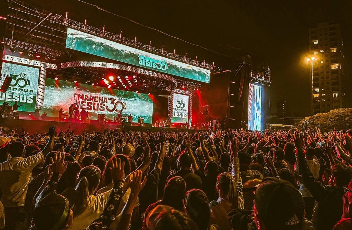 Marcha para Jesus acontece nesta quinta em SP e tem mais de 20 shows ...