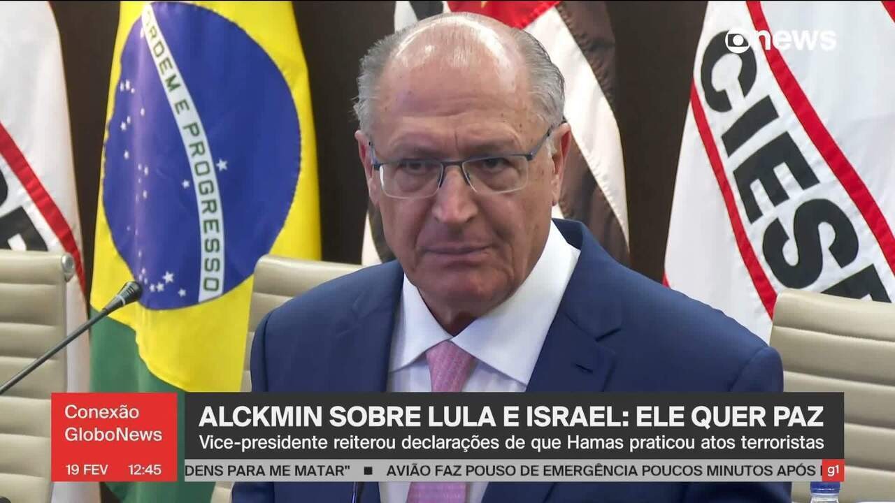 Alckmin diz que 'ataque de Israel contra civis' em Gaza é 'inconcebível ...