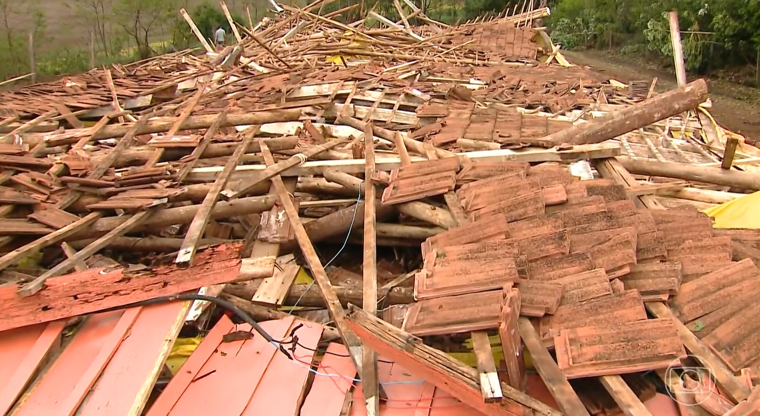 Tempestade deixa rastro de destruição e prejuízos em SC