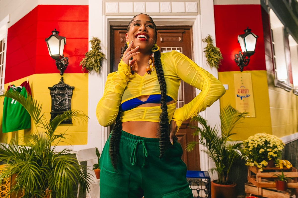 Drik Barbosa é convidada do 'Rima Falada', no Theatro Municipal, neste sábado, em SP | Guia SP | G1