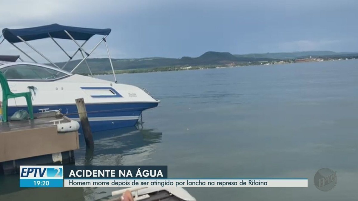 Homem morre após ser atropelado por lancha em represa de Rifaina, SP ...