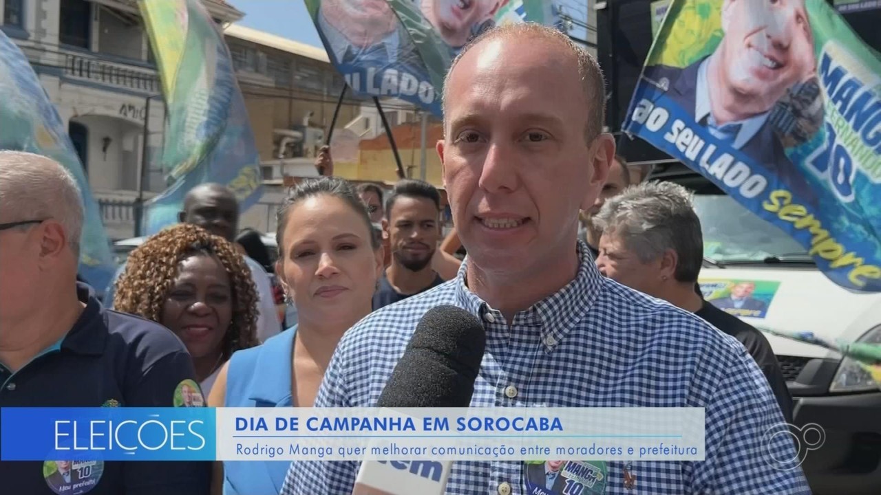 Rodrigo Manga faz passeata no Centro de Sorocaba e fala sobre criação ...