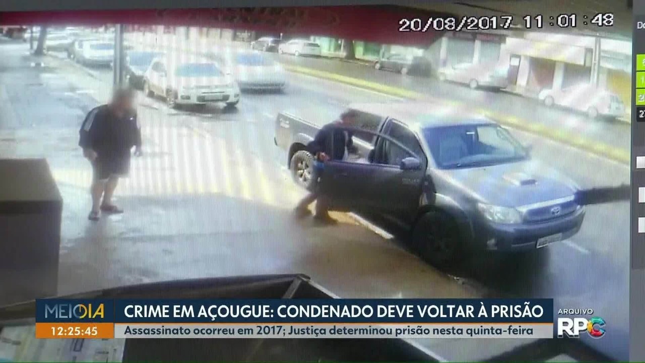 Juiz determina que condenado por atirar contra açougue e matar uma ...