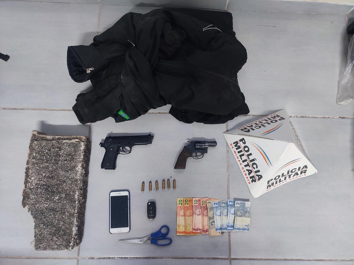 Bandido armado enfrenta policiais a pedradas durante fuga em MG | Zona ...