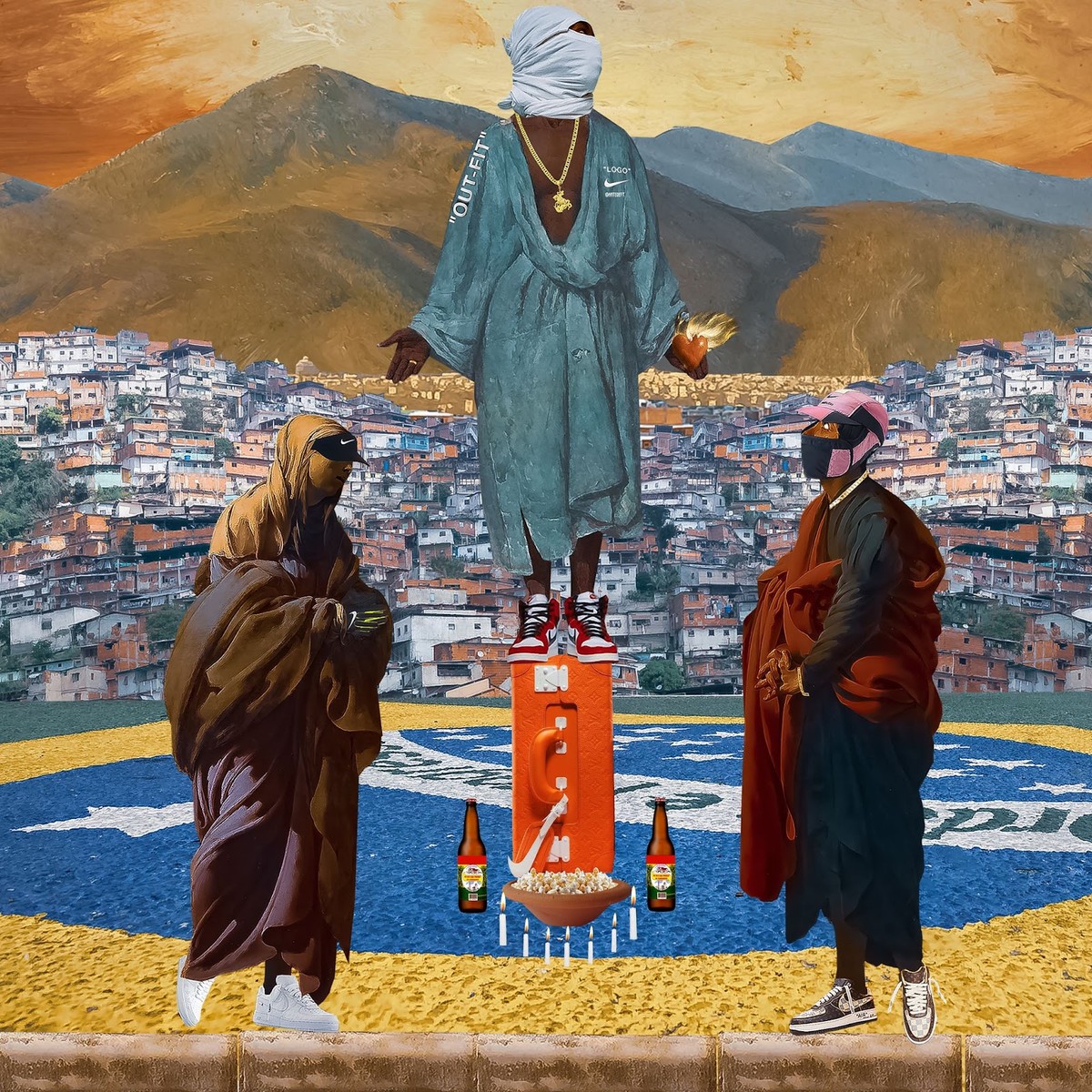 Marcelo D2 apresenta a capa do single 'Povo de fé', criada pelo artista ...