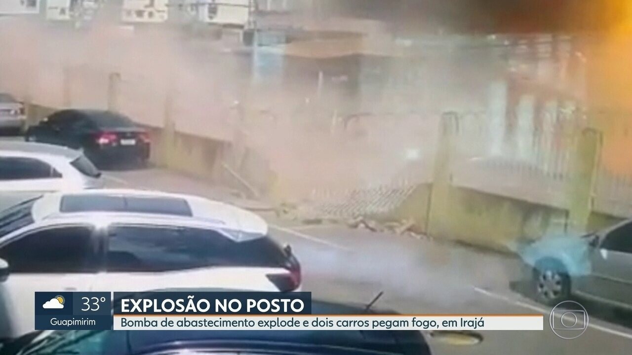 Imagens mostram cilindros voando em explosão de posto na Avenida Brasil ...