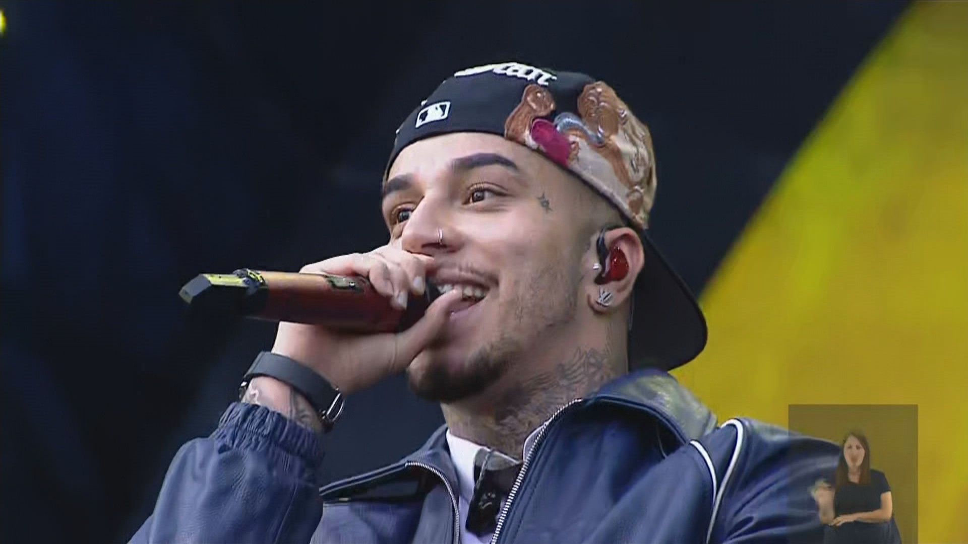 'Muito feliz': Veigh celebra espaço do trap no Planeta Atlântida | G1