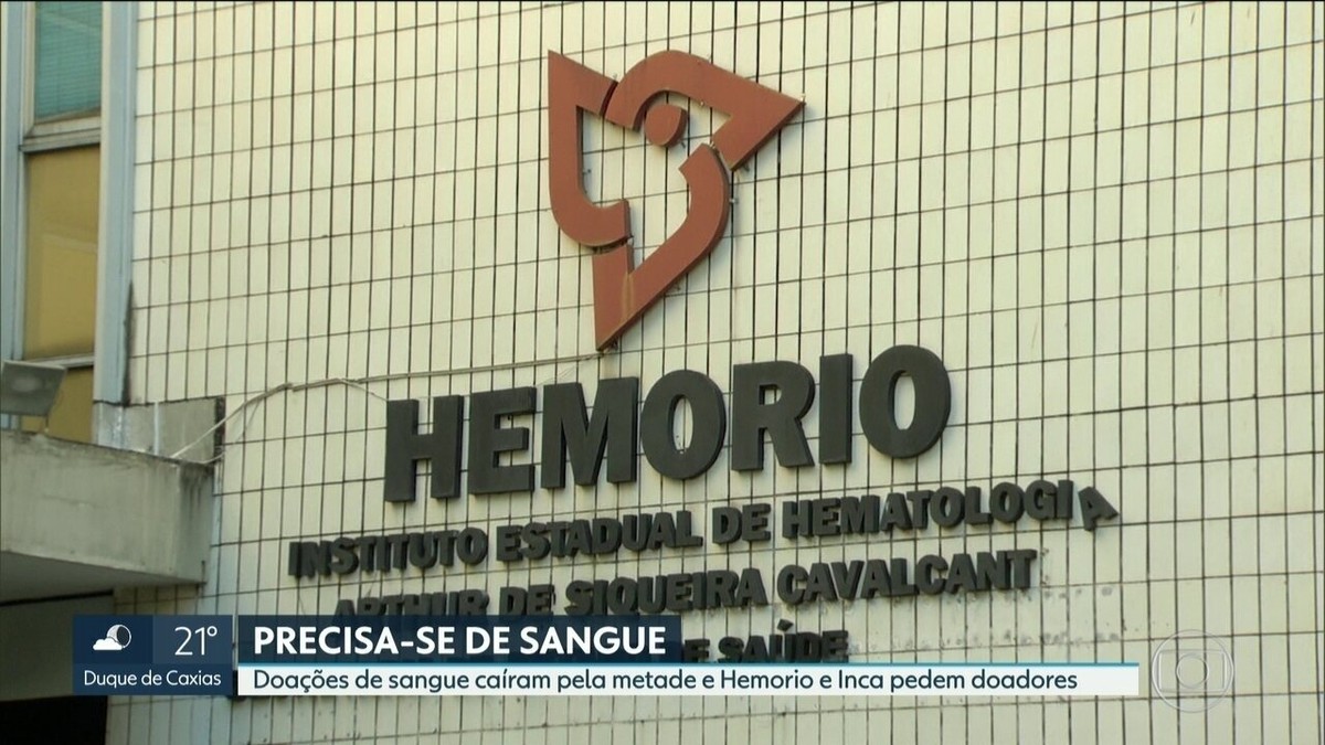 Hemorio e Inca buscam estratégias para contornar queda de doadores de ...