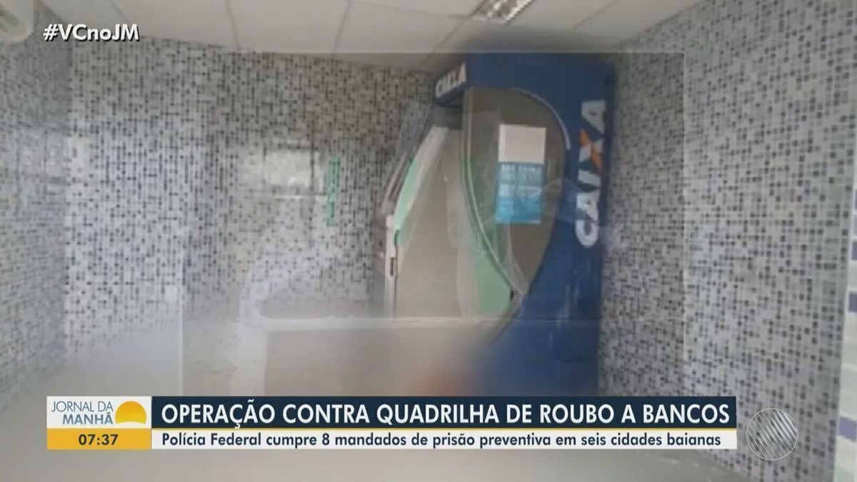 Quatro Pessoas São Presas Durante Operação Contra Roubos A Bancos Na Ba