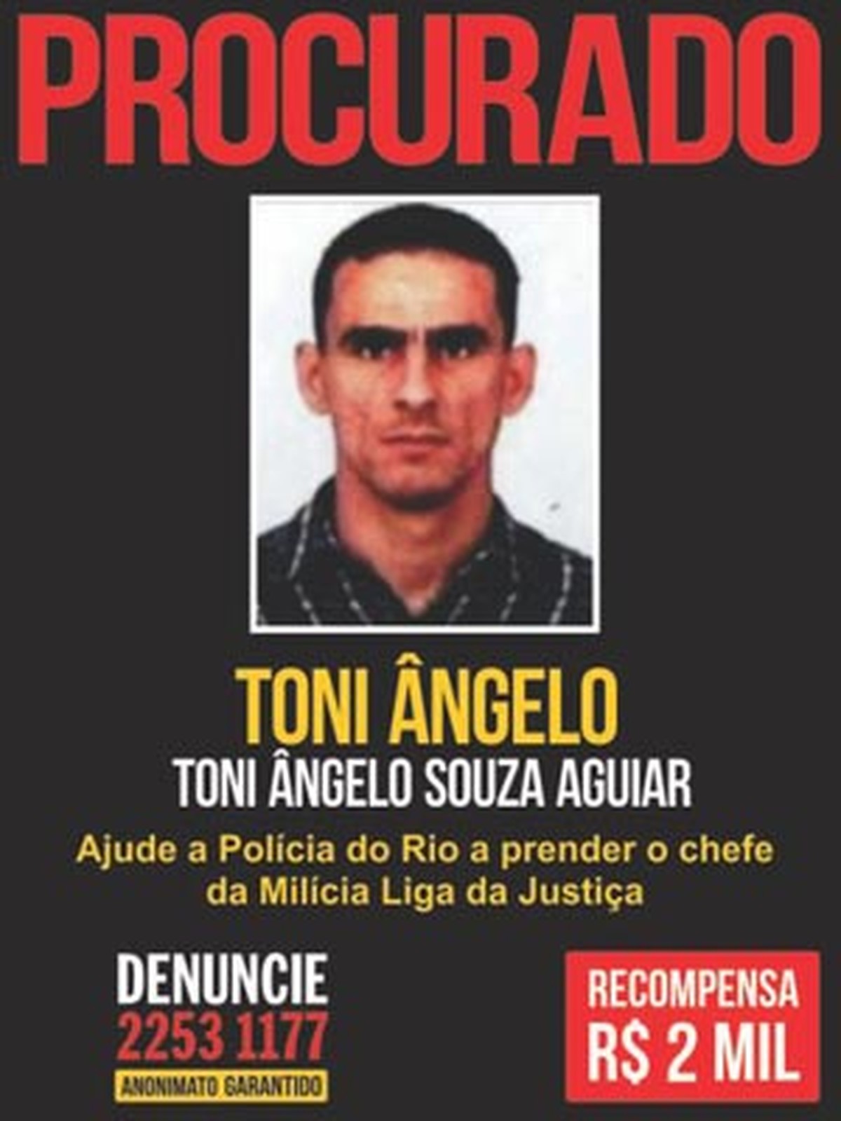 Miliciano Toni Ângelo é trazido de volta ao Rio | Rio de Janeiro | G1