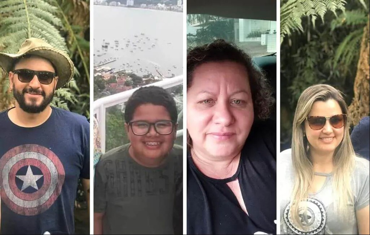 Quatro Pessoas Da Mesma Família Morrem E Carro Fica Destruído Após