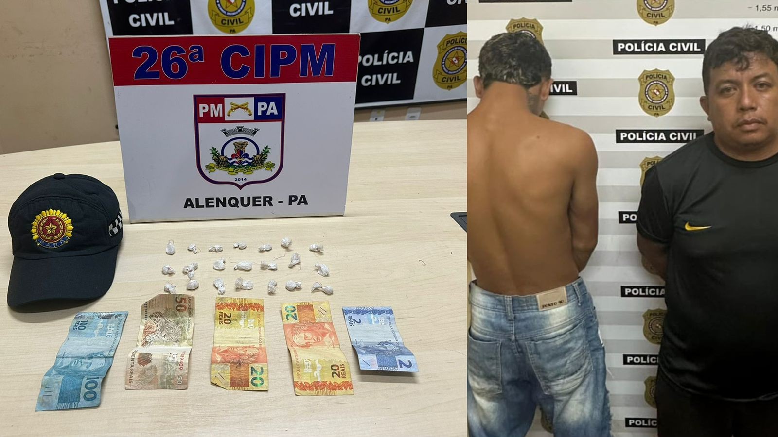 Homem é preso e adolescente apreendido por tráfico de drogas em ...