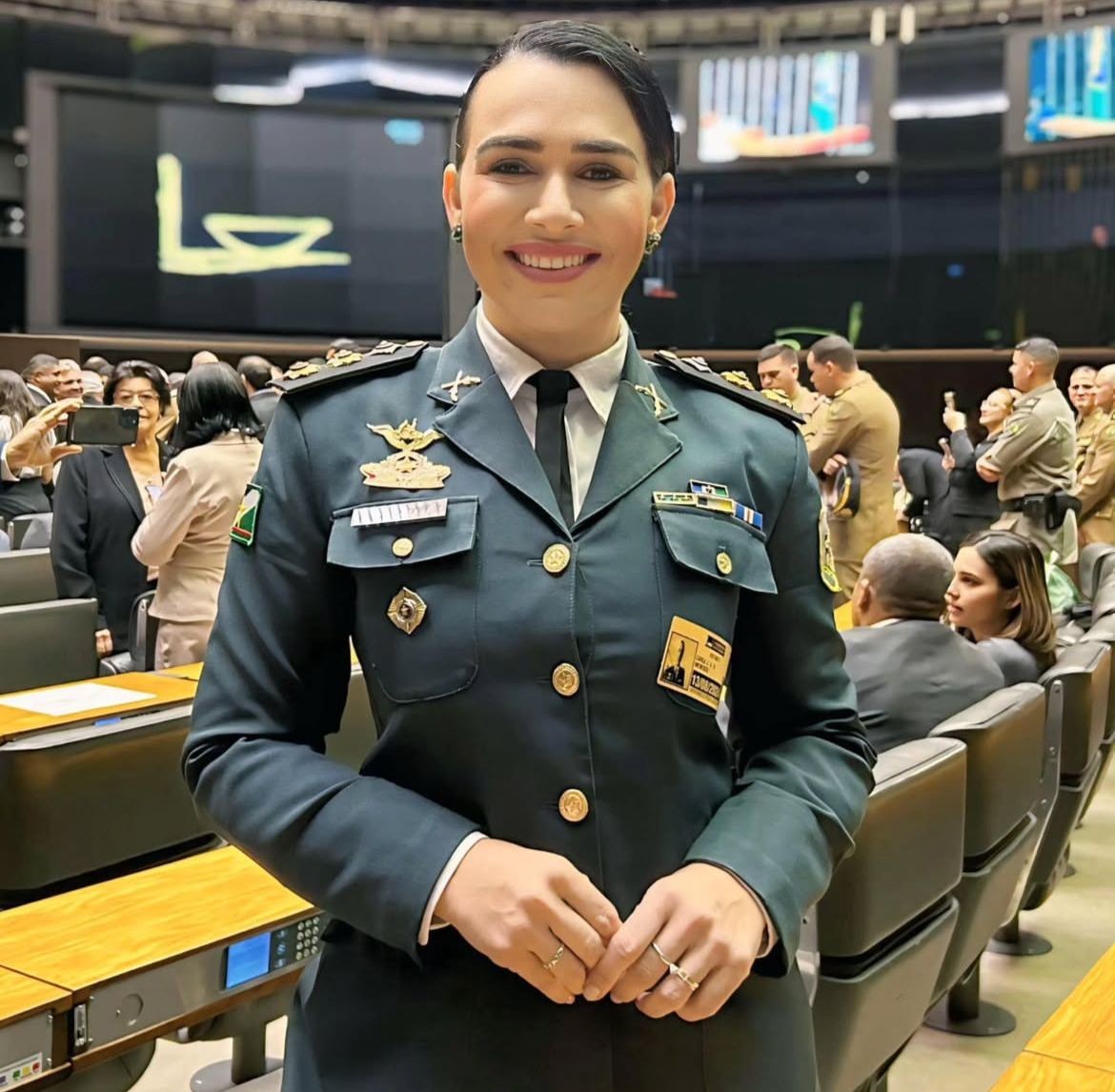 Coronel da PM, Carla Jordanna, é nomeada como nova secretária de ...
