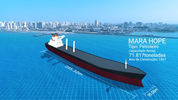 Conheça a história do Mara Hope, navio que passou por incêndio ...