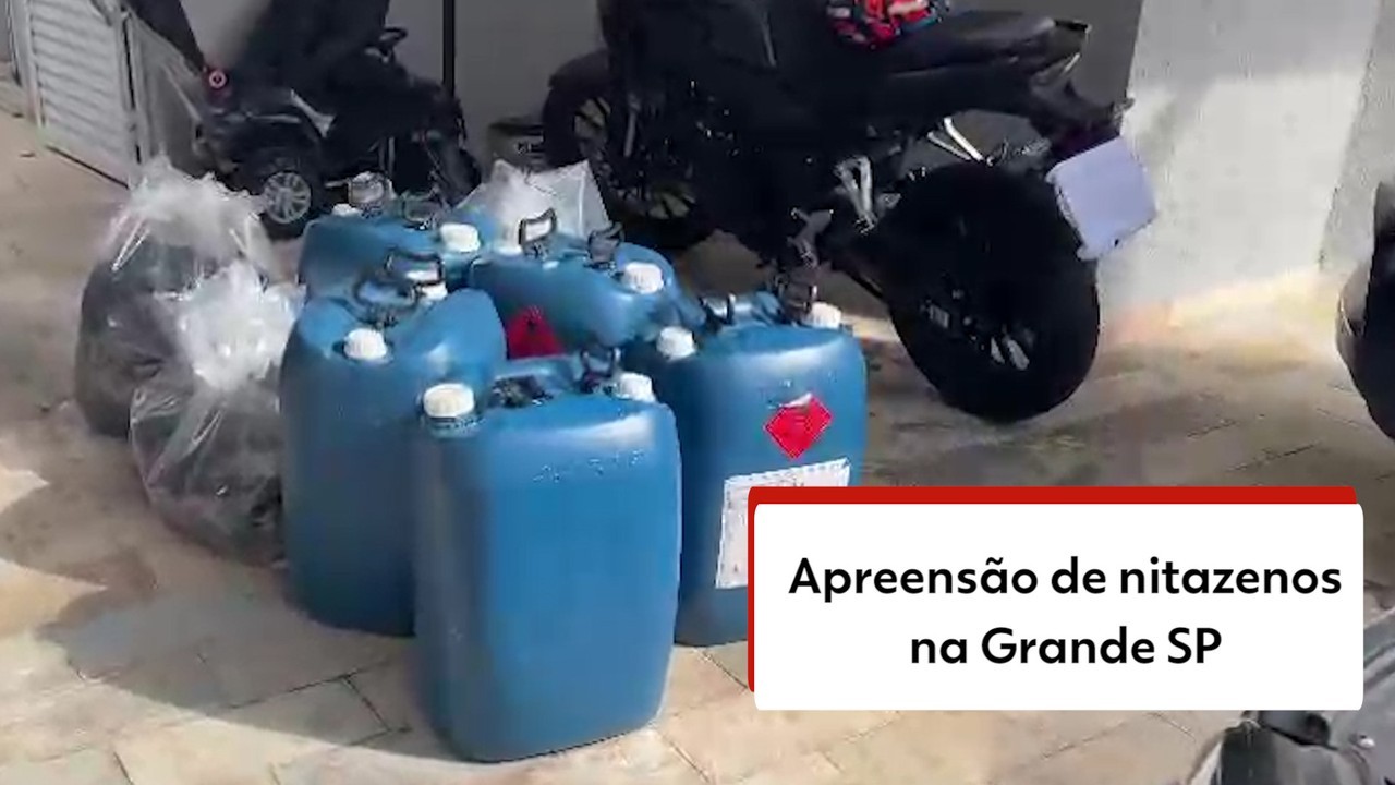 PF faz primeira apreensão de nitazenos no Brasil para produção de ...