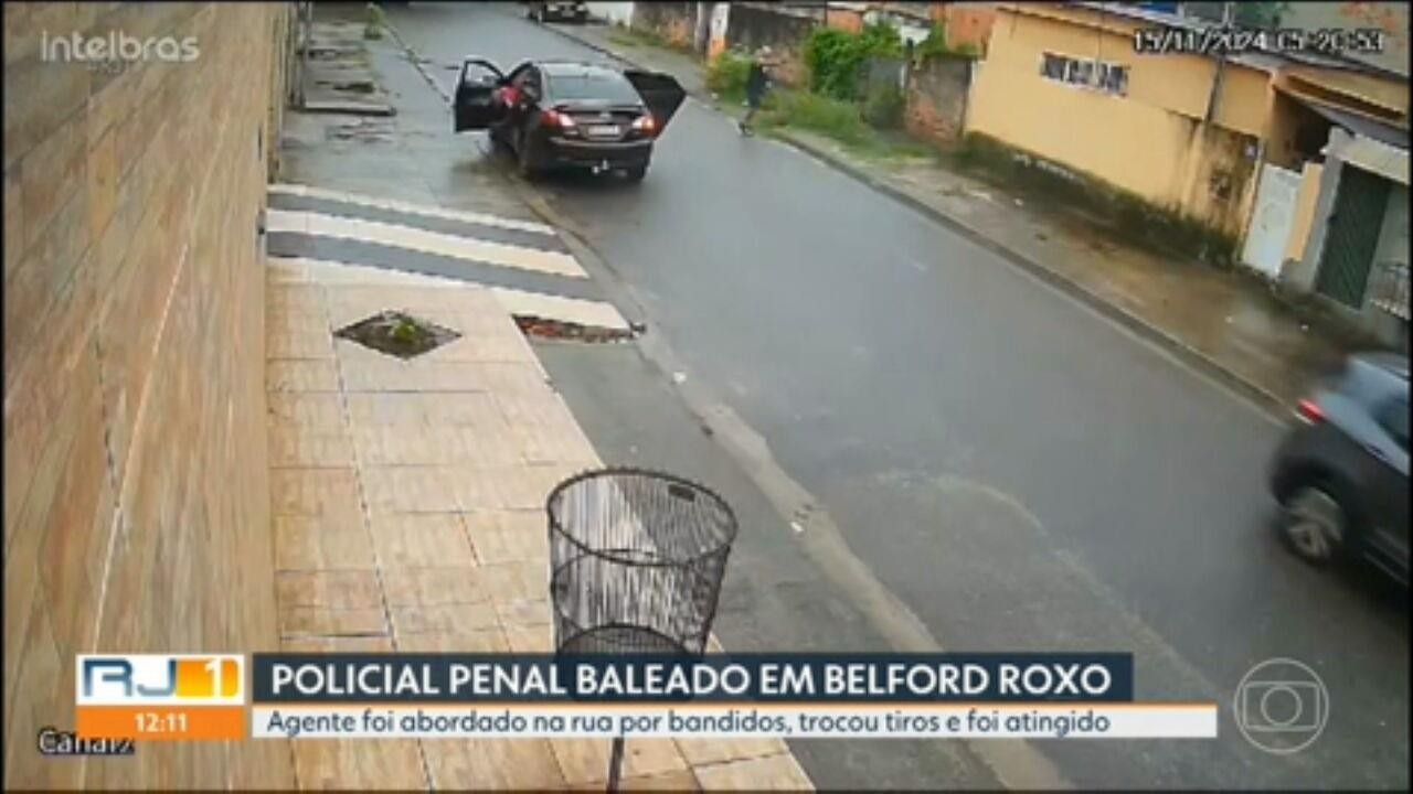 VÍDEO: policial penal reage a tentativa de assalto, abre fogo contra bandidos e leva 3 tiros ...