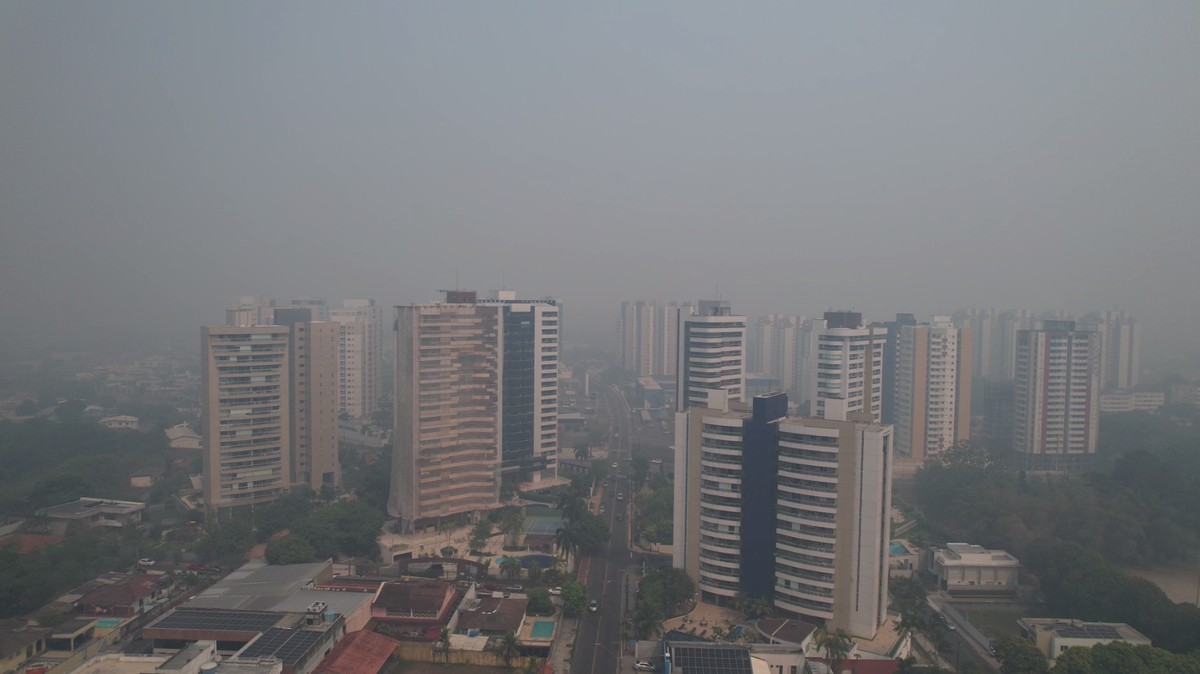 Fumaça de queimadas coloca Manaus entre cidades com pior qualidade do ...