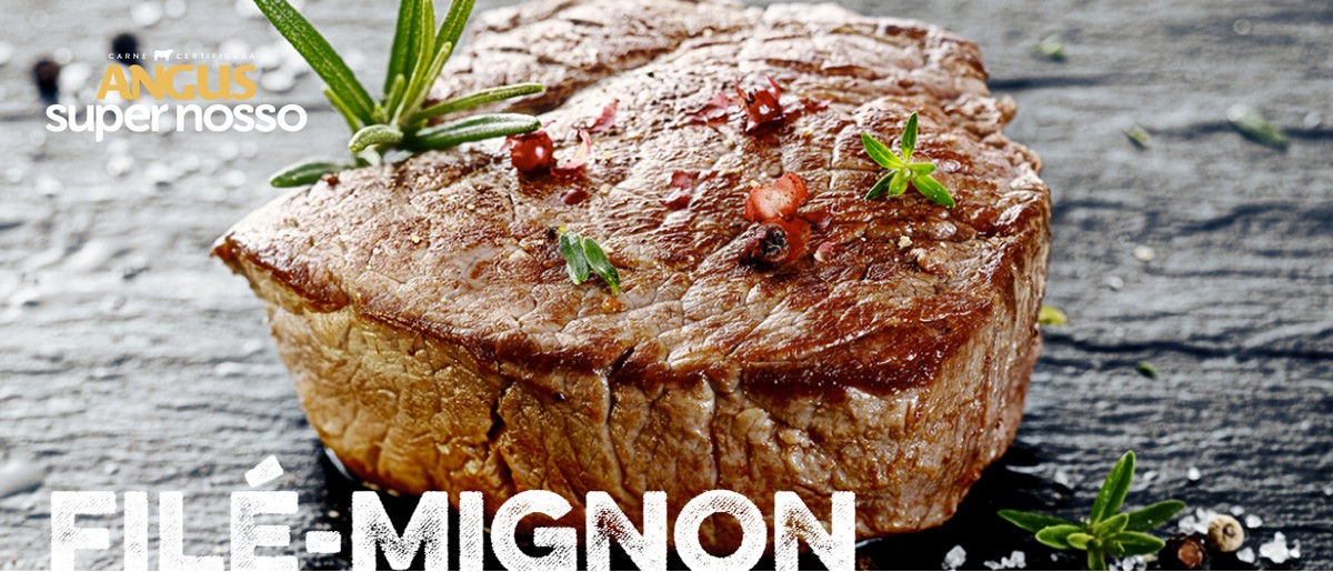 Filé-mignon. O corte mais democrático numa versão cheia de aroma e sabor.