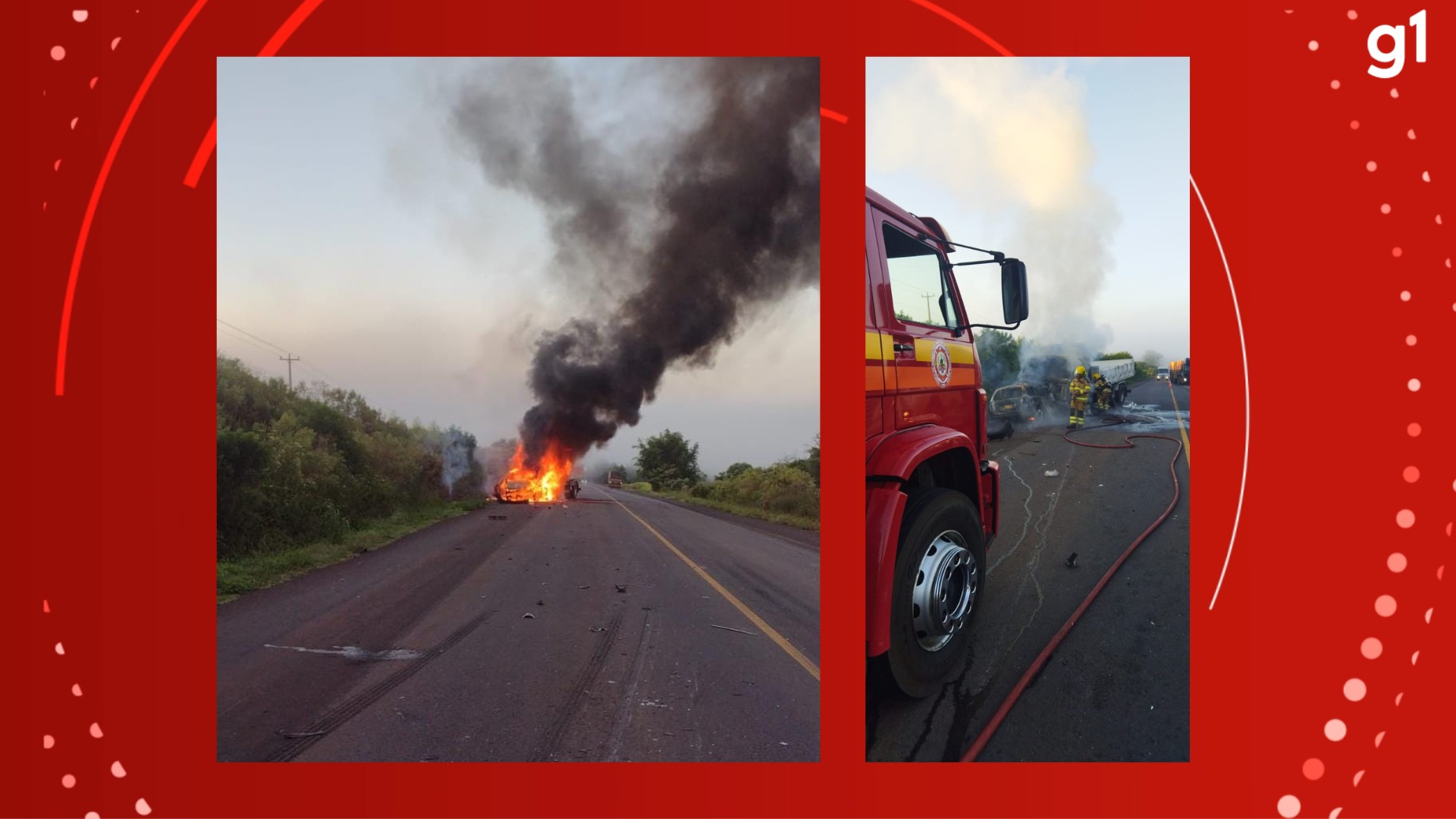 Motorista morre carbonizado após acidente entre quatro veículos em Cruz Alta, diz PRF | Rio ...